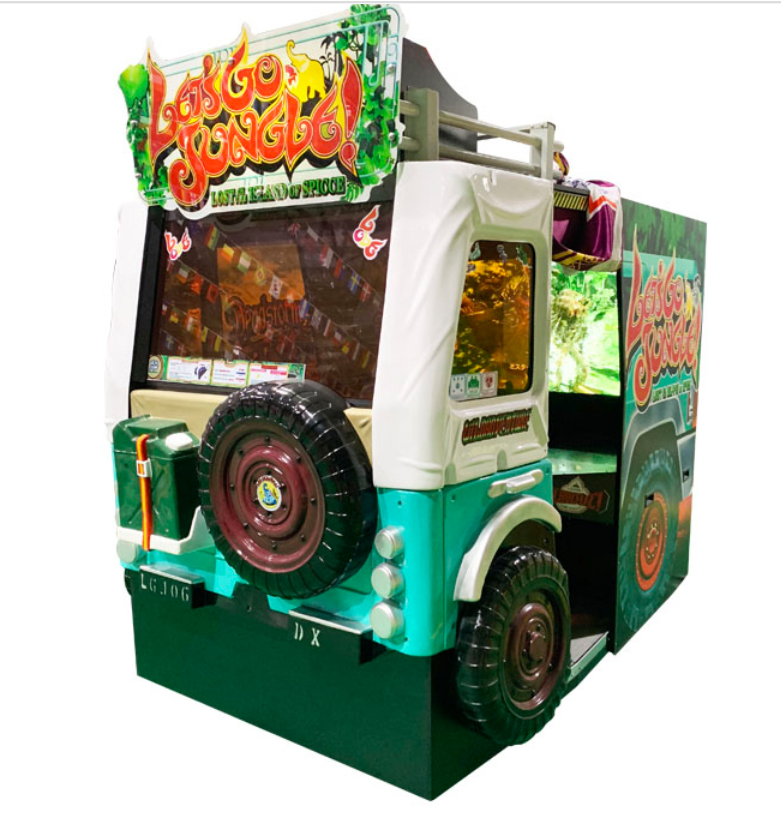 Street Game Machine Jungle Shooting Arcade Simulator — Guangzhou Elong ...