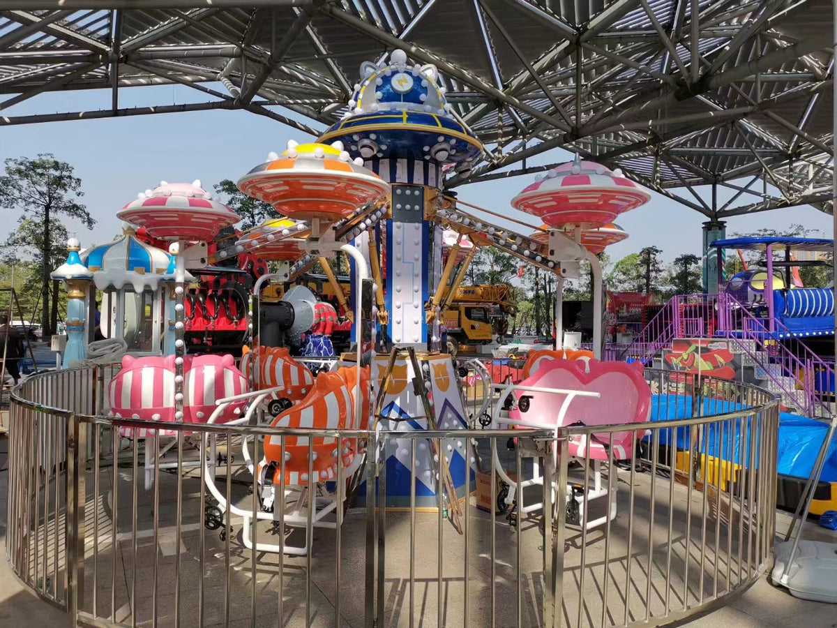 Elong Amesement Self-control UFO amusement park attraction fairground ...