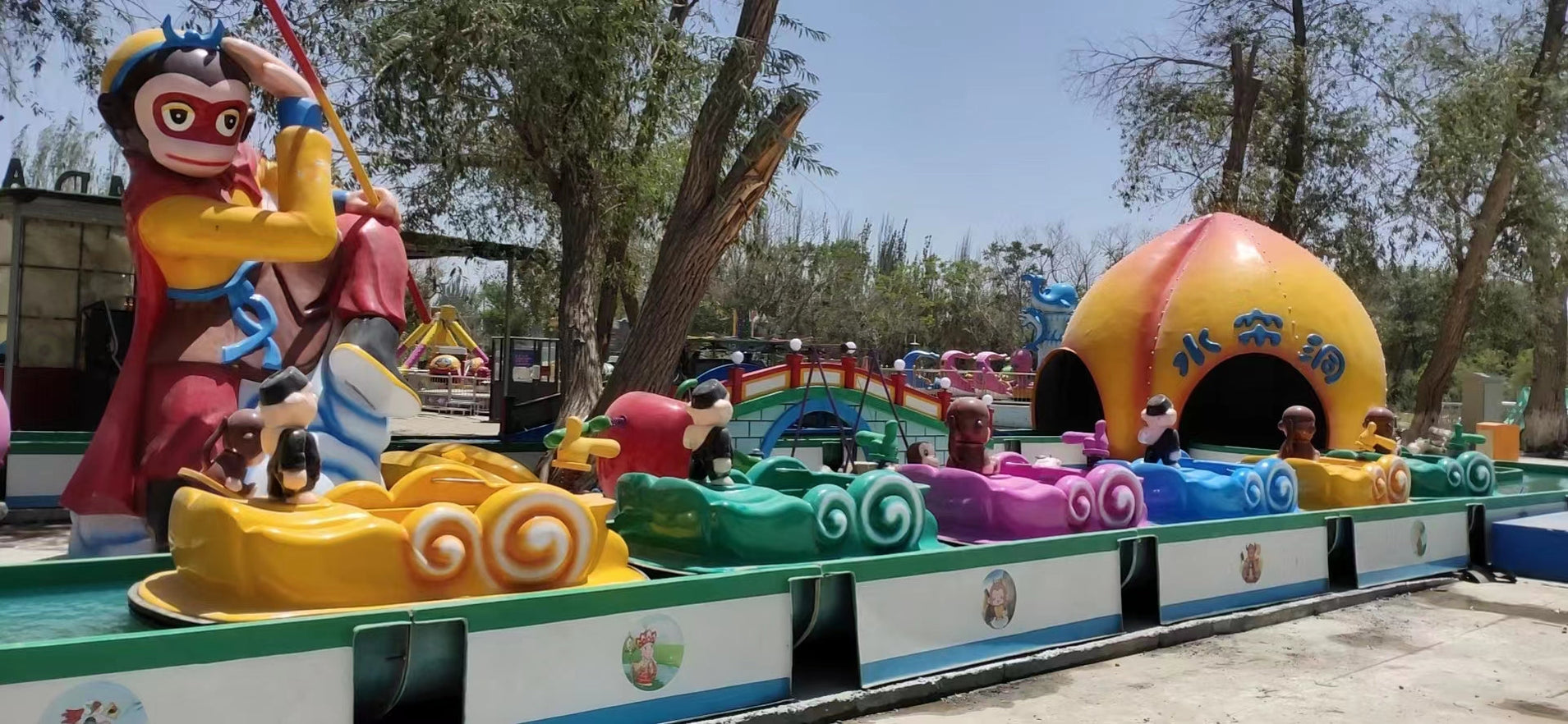 Newest popular amusement park water rides Drifting on slide — Guangzhou ...