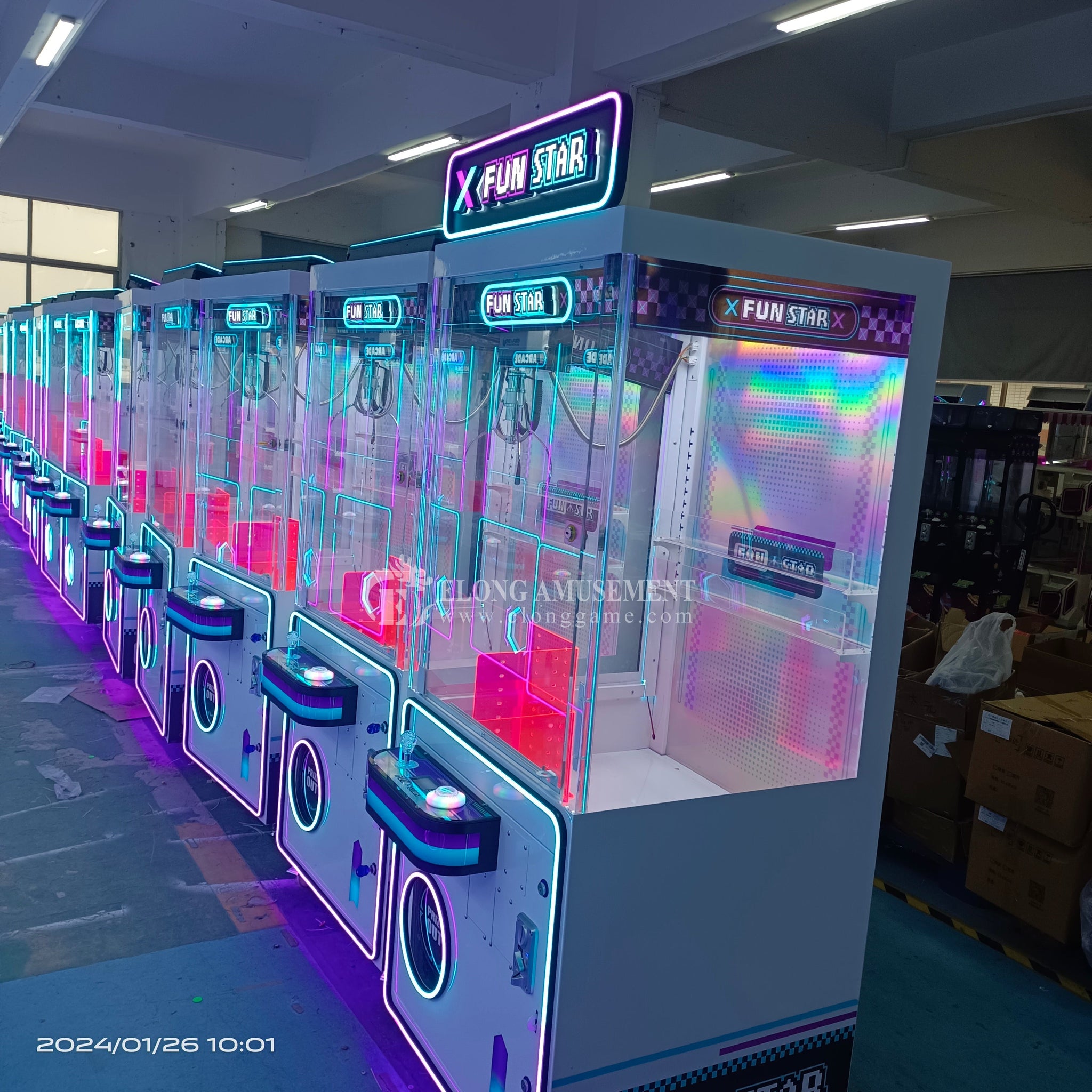 Elong Amusements: Claw Machine Series - Exciting Prizes Await!