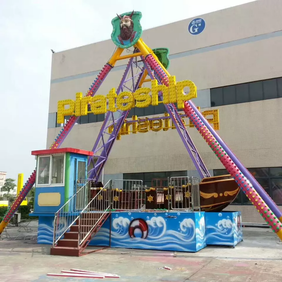 Amusement Park New Design Pirate Ship Adventure Ride — Guangzhou Elong ...
